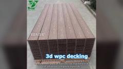 Deep Embossed WPC Decking TN-03E
