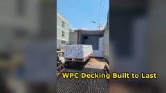 Delivering goods-WPC Decking