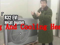 R32 four seasons hvac Floor Mounted Heat Pump Low noise Air Source Floor Heating System