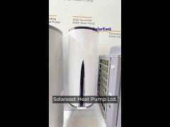 r134a wall mounted heat pump 80l air to water heating system