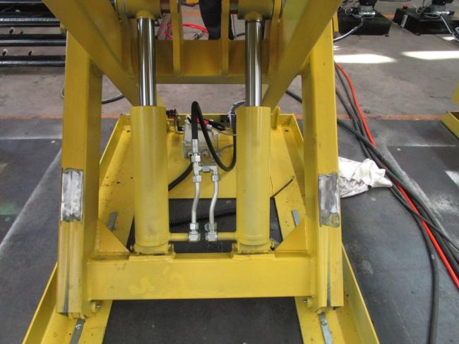 1000kg Marco Hydraulic Single Scissor Lift Table with Hoyer Motor and Bucher Pump