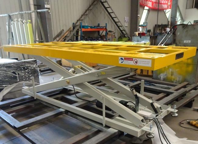 Single Scissor Lift Table Electric Scissor Lift Hydraulic Lift Table with CE