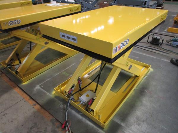 Quality M2-010090-D2 1000kg Marco Hydraulic Single Scissor Lift Table with Hoyer Motor for sale