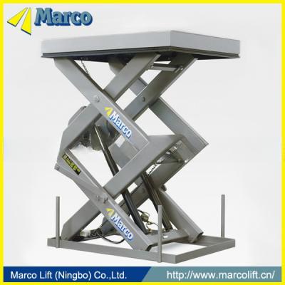 China Insulating and Stationary 2 Ton Marco High Scissor Lift Table with CE Arrpoved for sale