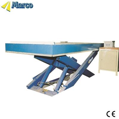 Stationary Moves 2 Ton Marco Single Scissor Lift Table with CE Approval and Stationary Running Mode