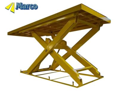 Special Weight Level Stationary Hydraulic Scissor Lift Table for Heavy Duty Materials Handling