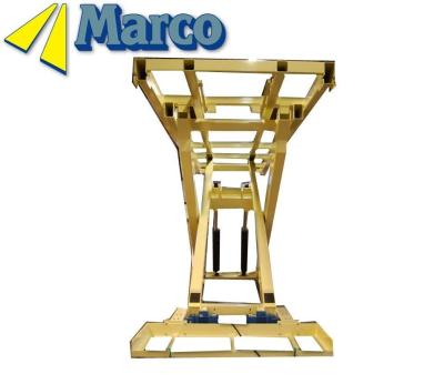 China Customized Stationary Hydraulic Scissor Lift Table Without Frame 2800mm Lift Stroke 725mm Closed Height for Heavy Duty for sale