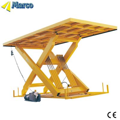 China CE Approved Stationary Marco Single Scissor Lift Table for Weight Level Carrying Capacity and Stationary Running Mode for sale