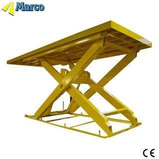 China Hydraulic Driven M7 19 Ton Marco Single Scissor Lift Table with CE Approved for sale
