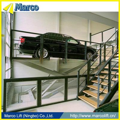 China M4-020350-D2 CE Certified Marco Vehicle Carrier Car Scissor Lift Table for Smooth Transportation for sale