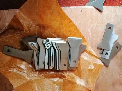 China recycled plastic granules blades industrial plastic machine blades for sale