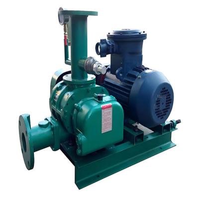 China Industrial All In One Roots Blower Rotary Lobe Blower For Steel Mill Sandblasting Facility for sale