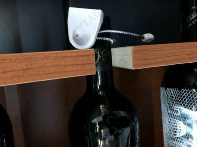 Cina Etichette di sicurezza della bottiglia di vino del cavo del metallo, etichette standard di sicurezza dell'alcool della serratura in vendita