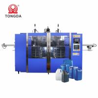 China TONGDA HTll18L Double Station 10L Plastic Water Bottle Blow Molding Machine 158kN for sale