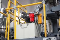 China Fully Automatic Plastic Bucket Making Machine 100L Blow Molding Machine 120L Max Volume for sale