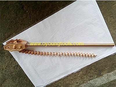 China Non Sparking Tools Chain Pipe Wrench By Copper Beryllium ATEX for sale