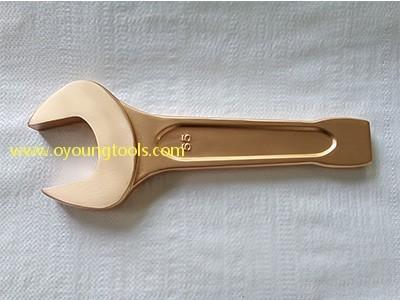 China Non-Sparking Striking Wrench Open End By Copper Beryllium ATEX TOOLS for sale