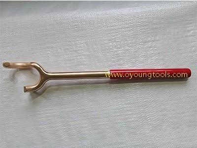 China Spark Resistant Tool Valve Wheel Wrench Spanner By Copper Beryllium for sale
