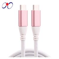 China Custom 1m 2m 3m USB Type C Nylon Jacket Cable with 60W 3A Fast Charging Data for Mobile Phone Camera Braid Shielding for sale