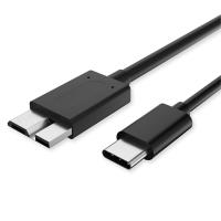 Quality HJX Factory 3.0 Cable Micro Usb to Type C Male External Hard Drive USB 3.0 Cable for sale