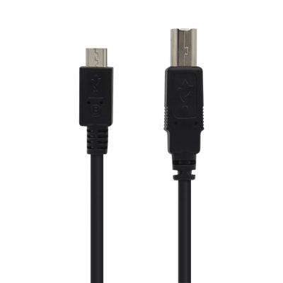 China Customized Micro USB to USB BM Cable for Printer Scanner Earphone Barcode Scanner with Braided Shielding for sale