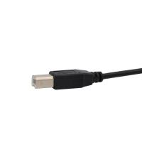 China Customized Micro USB to USB BM Cable with Braided Shielding and Tinned Copper Conductor for Printer Scanner for sale