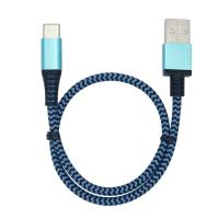China Nylon Braided USB Type-C Cable with 3A Fast Charging and Data Transfer for sale