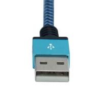 China Nylon Braided USB Type-C Cable with 3A Fast Charging and Data Transfer for sale