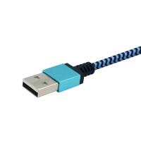 China Nylon Braided USB Type-C Cable with 3A Fast Charging and Data Transfer for sale