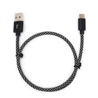 China 3A Fast Charging Nylon Braided USB A to Type-C Cable with Data Transfer for sale