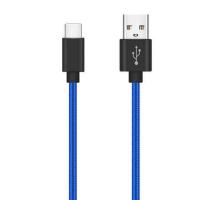 China USB 2.0 Type C 3A Fast Charging Nylon Braided Cable Quick Device Charging Cable for sale