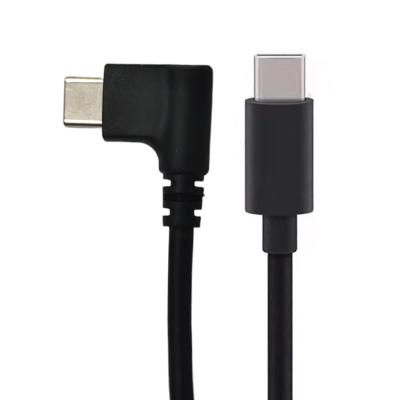 China 90 Degree Right & Left Angled USB2.0 Type-C to Type-C Cable for IOS Printer & Barcode Scanner for sale