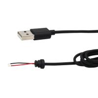 China OEM ODM USB2.0 AM to Open Charging Cable for sale