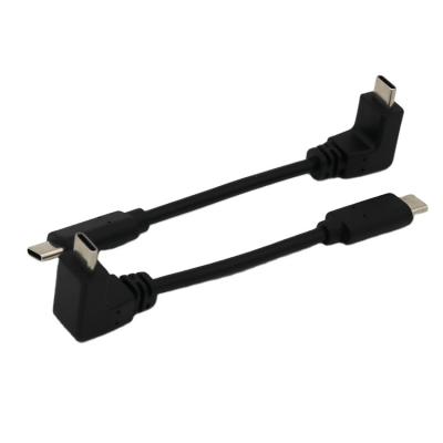 China USB2.0 c to Up/down Angle Usb C Type Cable for sale