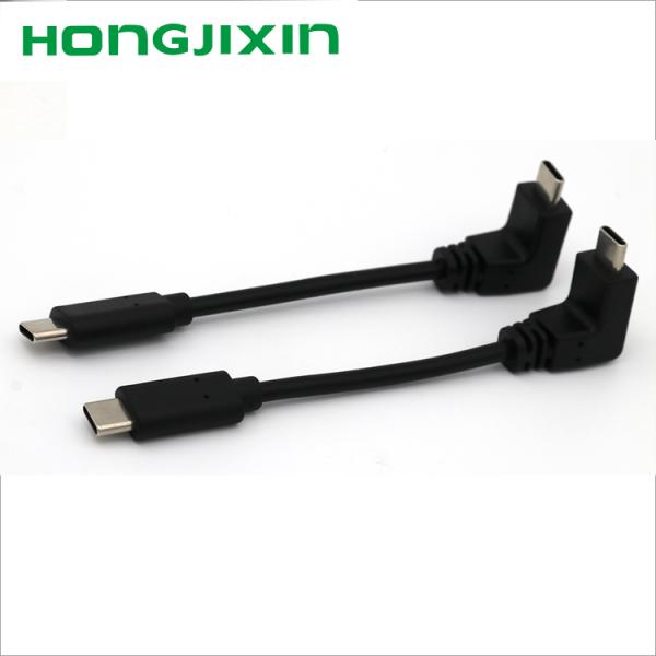 Quality USB2.0 c to Up/down Angle Usb C Type Cable for sale