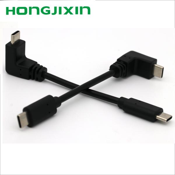 Quality USB2.0 c to Up/down Angle Usb C Type Cable for sale