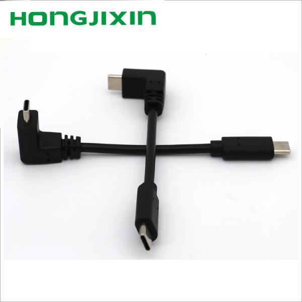 Quality USB2.0 c to Up/down Angle Usb C Type Cable for sale