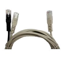 Quality 1m RJ11 to RJ45 Telephone Cord 6P4C to 8P8C Connector Cable for Landline Phone for sale