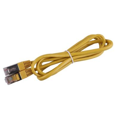 China SSTP SFTP High Quality Ultra-High Speed 10gbps PVC Ethernet Jumper Cable Cat7 Rj45 Connector Reliable Communication Cables for sale