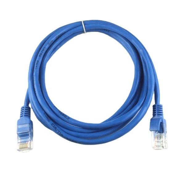 Quality Lighted E Cat9 Braided Patch Ethernet Network Cable for Computer Flexible Flat UTP RJ45 Cat 7 Cat8 Cat9 Communication Cables for sale