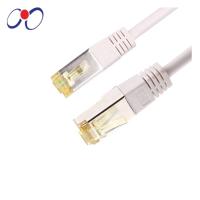 China 1.8m White FTP Network LAN Ethernet Patch Cord CAT5E RJ45 8P8C Shield Cable for sale