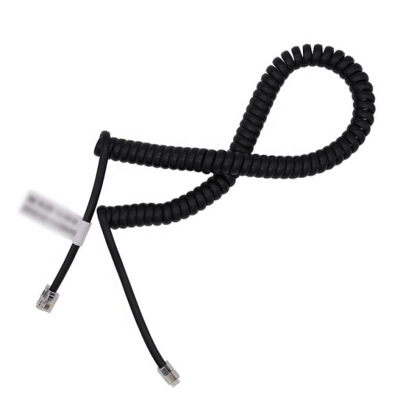 Quality RJ9/RJ10/RJ22 4P4C Landline Phone Handset Cable Cord for sale