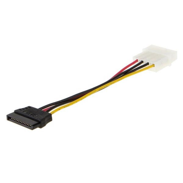 Quality For SATA 15P to 4Pin Molex PVC Power Cable IDE to for SATA 15P Stock Availability for sale