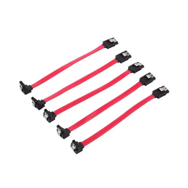 Quality 6GB for 3.0 III 7P to 7PIN Straight to 90 Degree Right Angle for Data Cable for Hard Disk PVC Material in Stock for sale