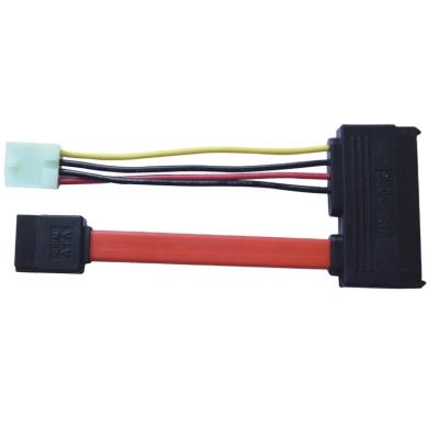 China HJX HJX-CS015 30cm SATA 22Pin to PH3.96mm 4P & SATA 7P Power/Data Transfer Cable for Computer HDD for sale