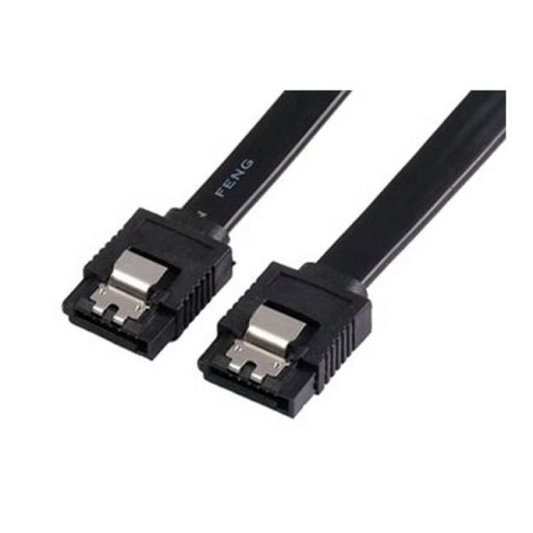 Quality 20 Years Experience Factory Direct Supply Serial ATA III 7Pin to 7Pin Female Lock Type Data Cable for Computer Hardware for sale