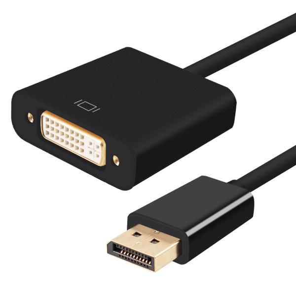 Quality Factory Direct 1080P Resolution DP DVI Adapter Copper DP Male to 24+5 DVI Cable for Monitor and Microphone Coaxial Type for sale