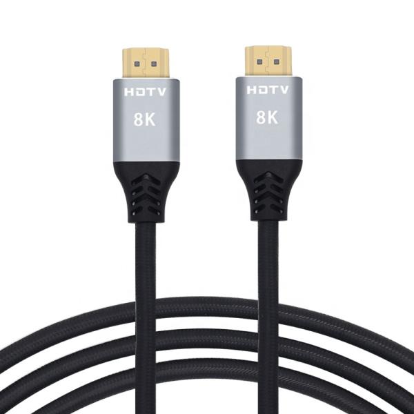 Quality Ultra HD High-Speed Lead 8K 48Gbps Cables Compatible with Roku TV/PS5/HDTV for sale