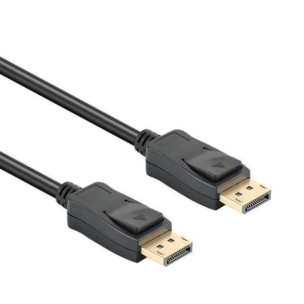 Quality 2M Nickel Plated Male to Male DisplayPort Cable 4K 60HZ DP to DP Coaxial Cable for Projector Microphone 20 Years Manufacturer for sale