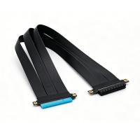 China PCIE 4.0 X8 GPU Extension Cable 16GBS AI Server Cable for sale